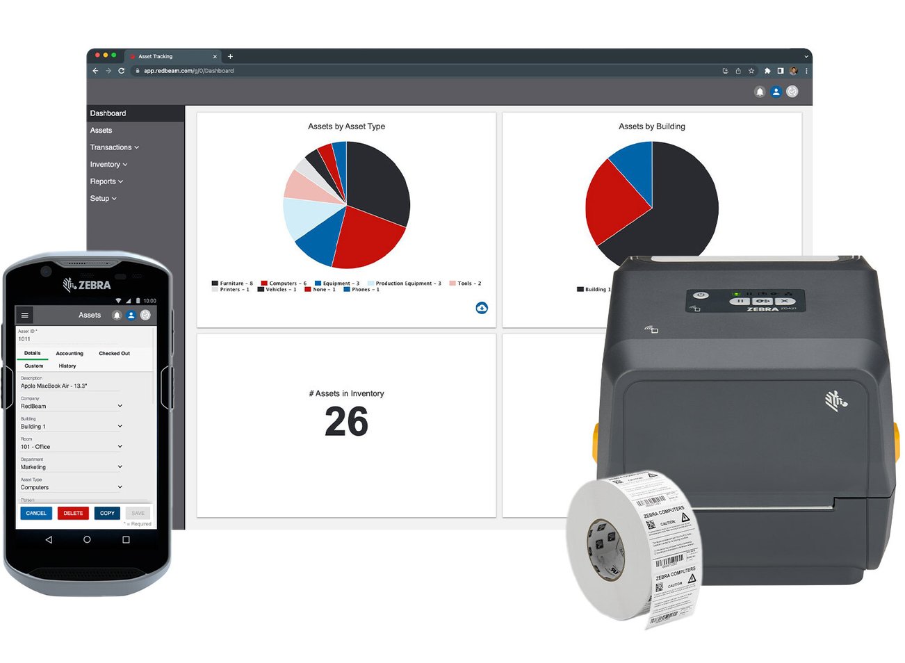 Cost-effective Asset Tracking Software | RedBeam